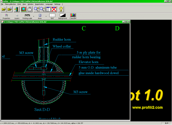 IsiPlot - Viewing and printing of DXF files